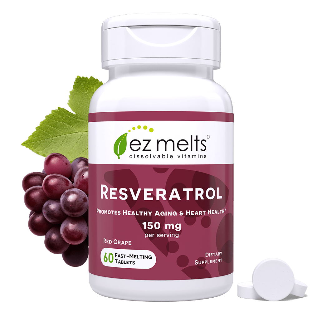 Resveratrol Supplement: Dissolvable Tablets – EZ Melts